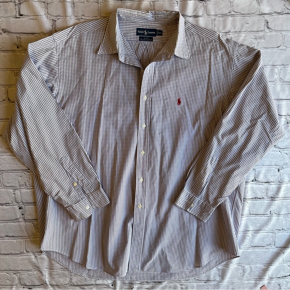 Polo Ralph Lauren | Shirts | Polo Ralph Lauren Mens Button Down Check Plaid Blake Shirt Xxl ...